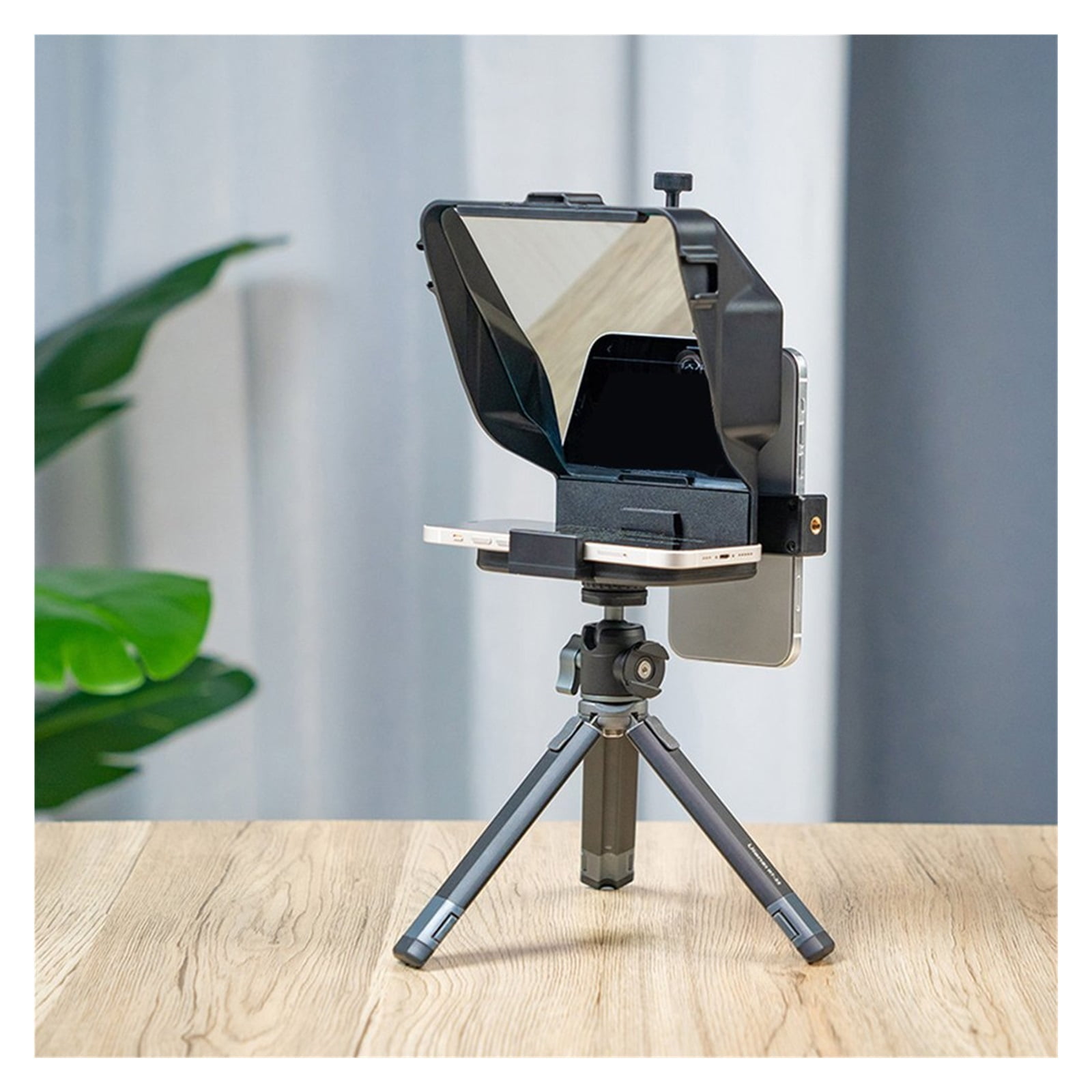 Smartphone And DSLR Recording Mini Teleprompter Portable Inscriber ...