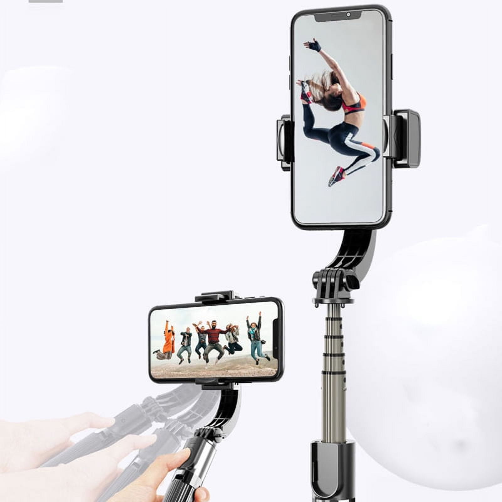 Smartphone Gimbal Stabilizer, Selfie Real-time Anti-Shake vlog Magic ...