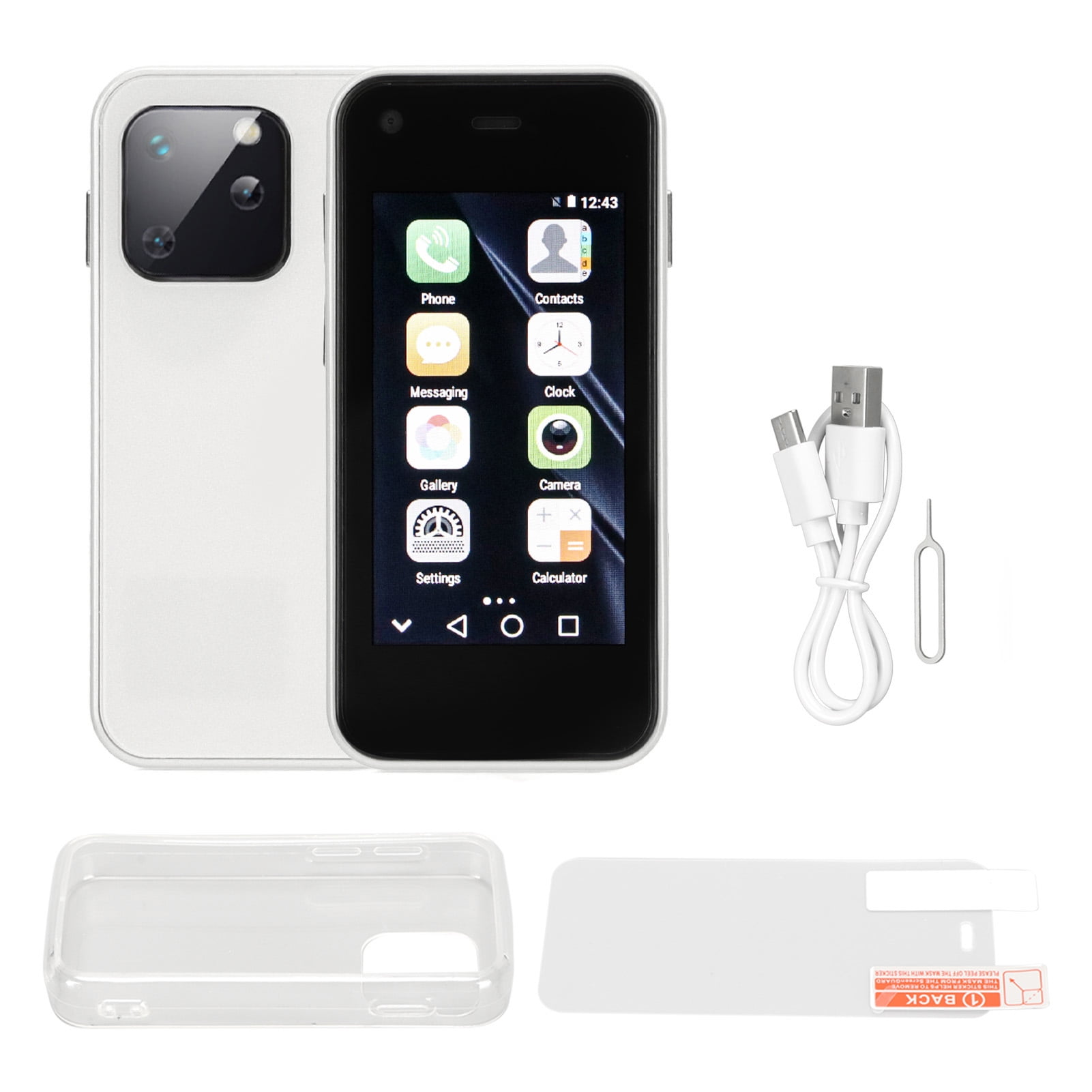 Smartphone Mini Size 2.5inch HD Touchscreen Lightweight Cell Phone for ...