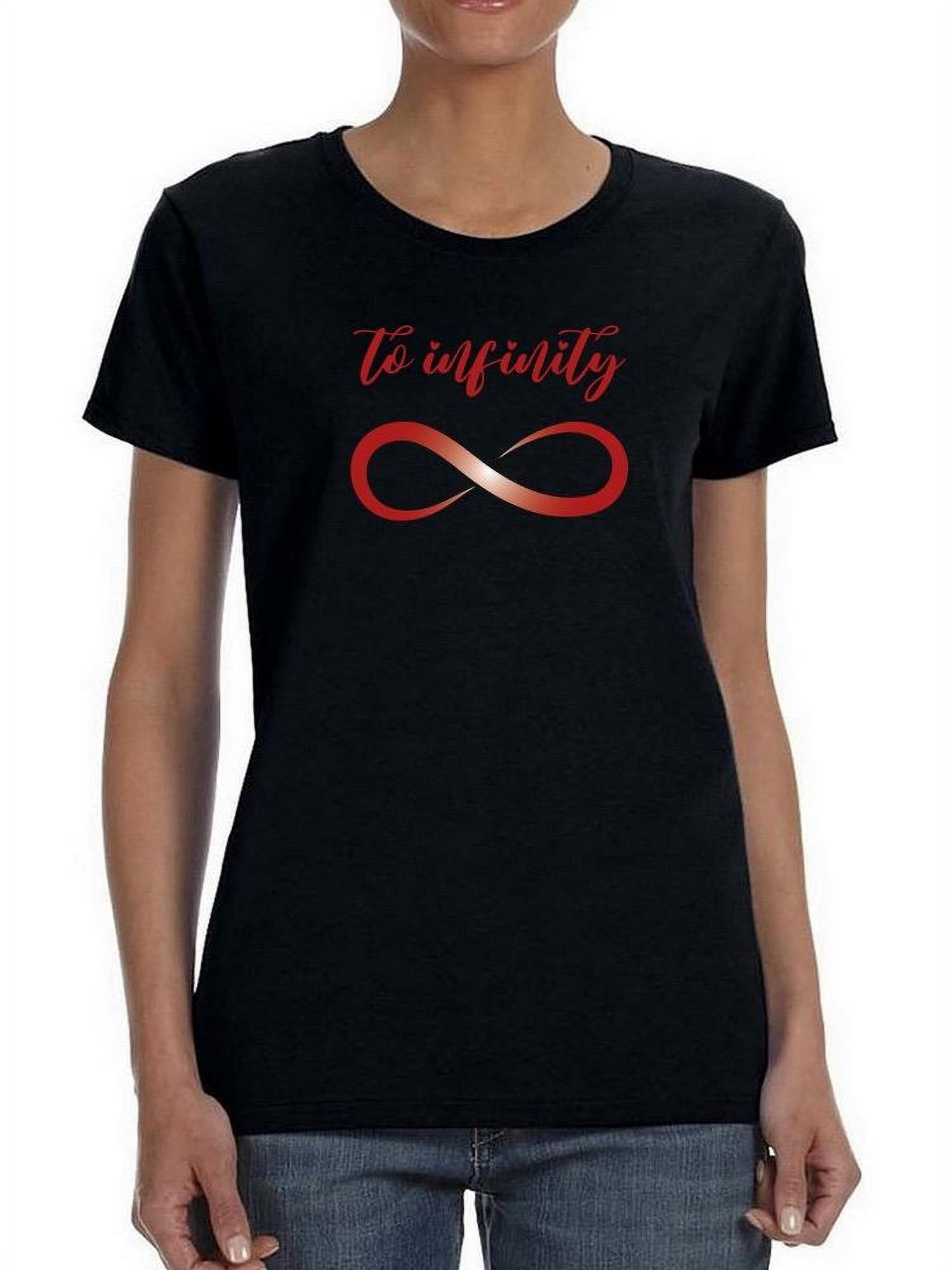 Smartprints Womens Graphic Tee - Valentine's To Infinity - Regular Fit ...