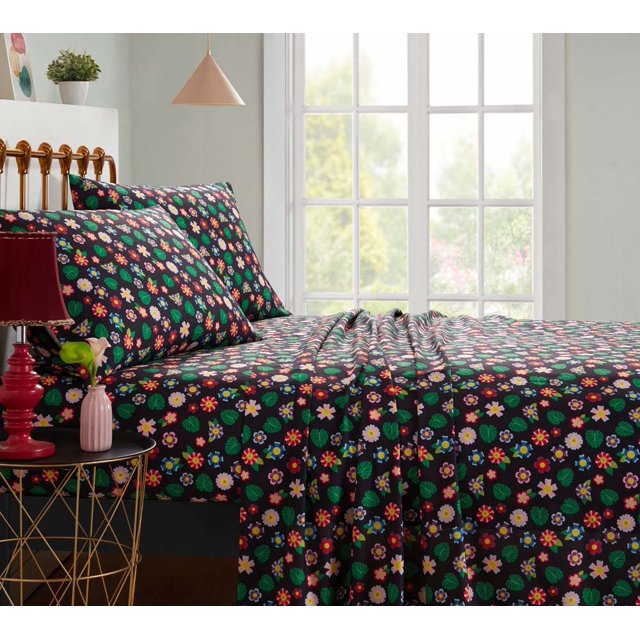 Smarts & Crafts Home Kids Magical Floral Everyday Microfiber Woven ...