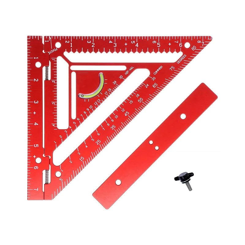 Smarts Speed Square, Innovative Rafter Square Tool, Adjustable 8.5 Inch ...