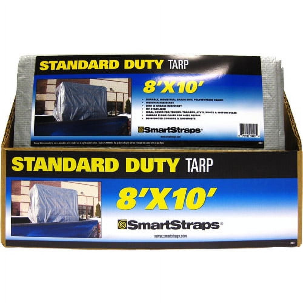 Smartstraps 8' X 10' Standard Duty Tarp - Walmart.com