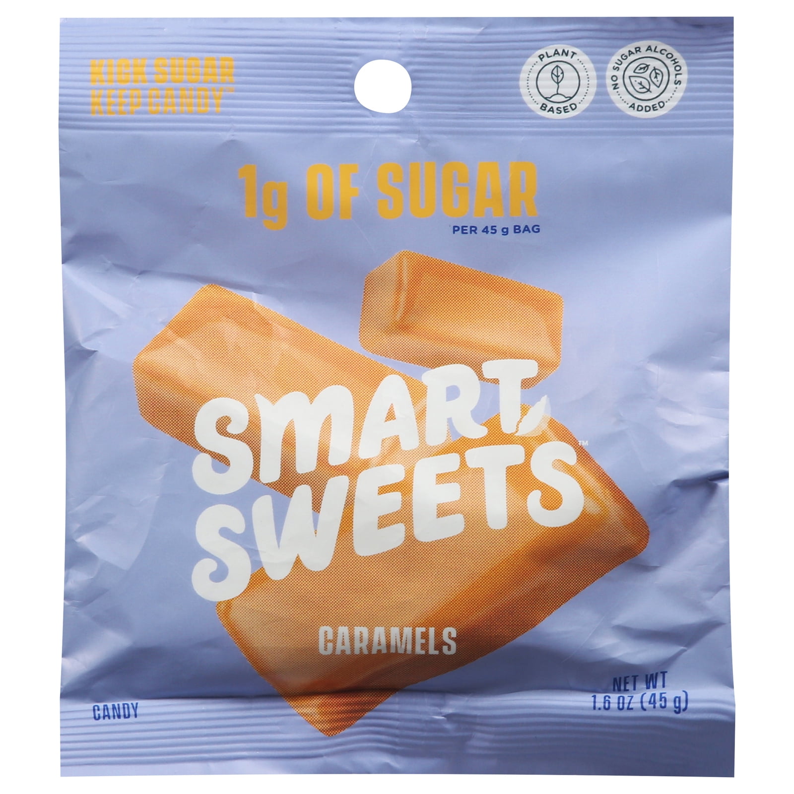 Smartsweets Caramels - Chewy Candy, Low Sugar - (Case of 12) 1.6 Oz ...