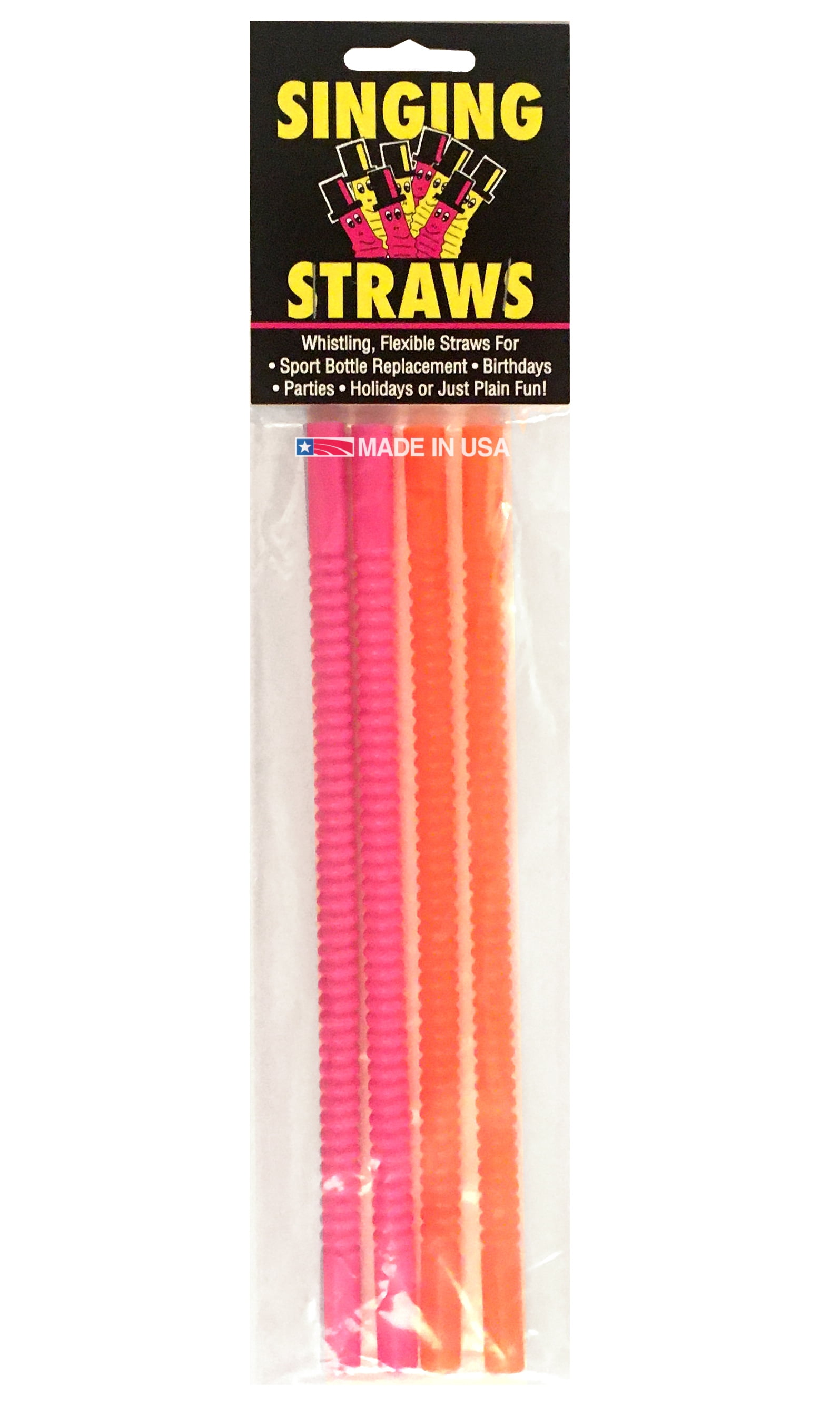 Smartwares 9 inch Whistling Singing Straws 4pack - Walmart.com