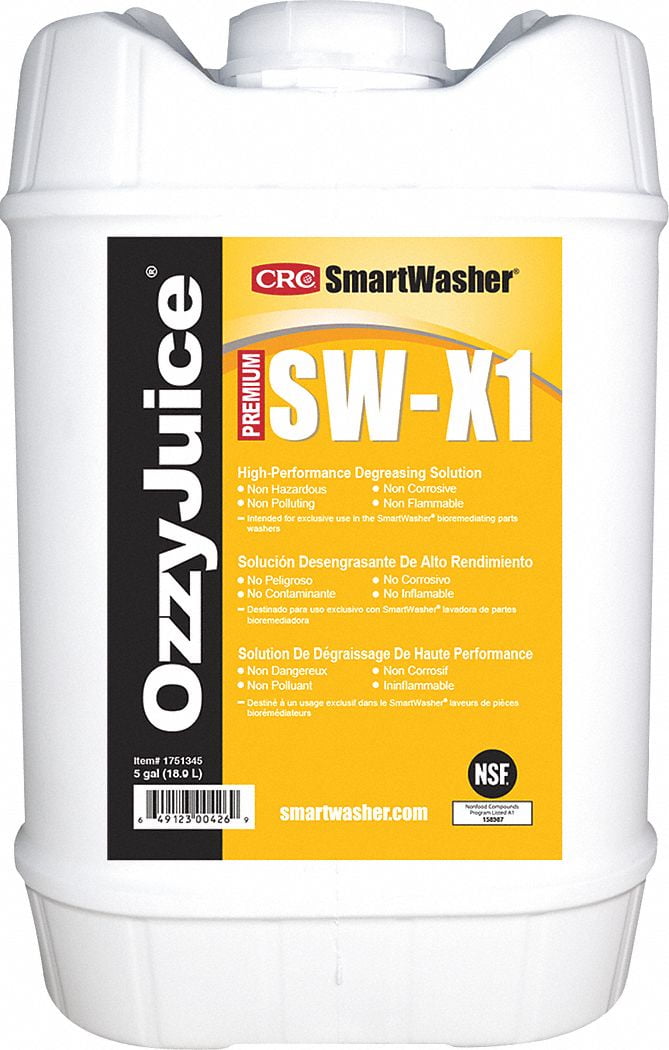 Smartwasher Parts Washer Cleaning Solution,5 gal. 1751304 - Walmart.com
