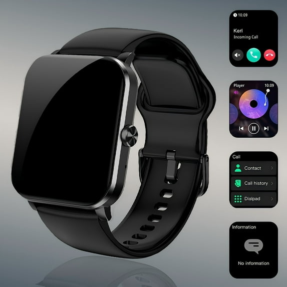 Smartwatch 1.85" OLED Touch, Calls & Texts, 100+ Sports Modes ...