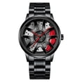 Smartwatch Men’s Sporty Analog Quartz Timepiece with Hollow 3D Wheel ...