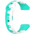 Smartwatch Soft Silicone DualColor Wriststrap Replacement Quick Release ...
