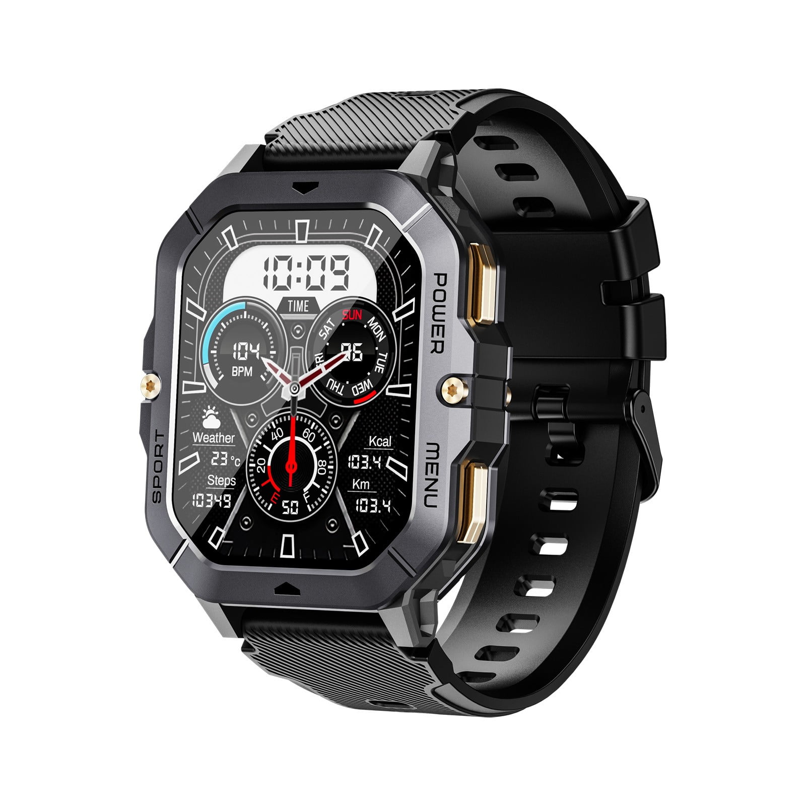 Smartwatch with AMOLED Display: Calling 3 Proof Design for Outdoors ...