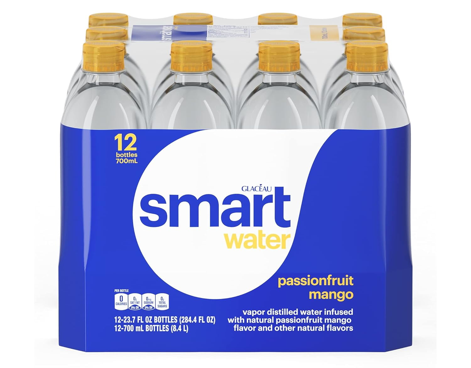 Smartwater Flavored Drinking Water - Passionfruit | Vapor Distilled ...