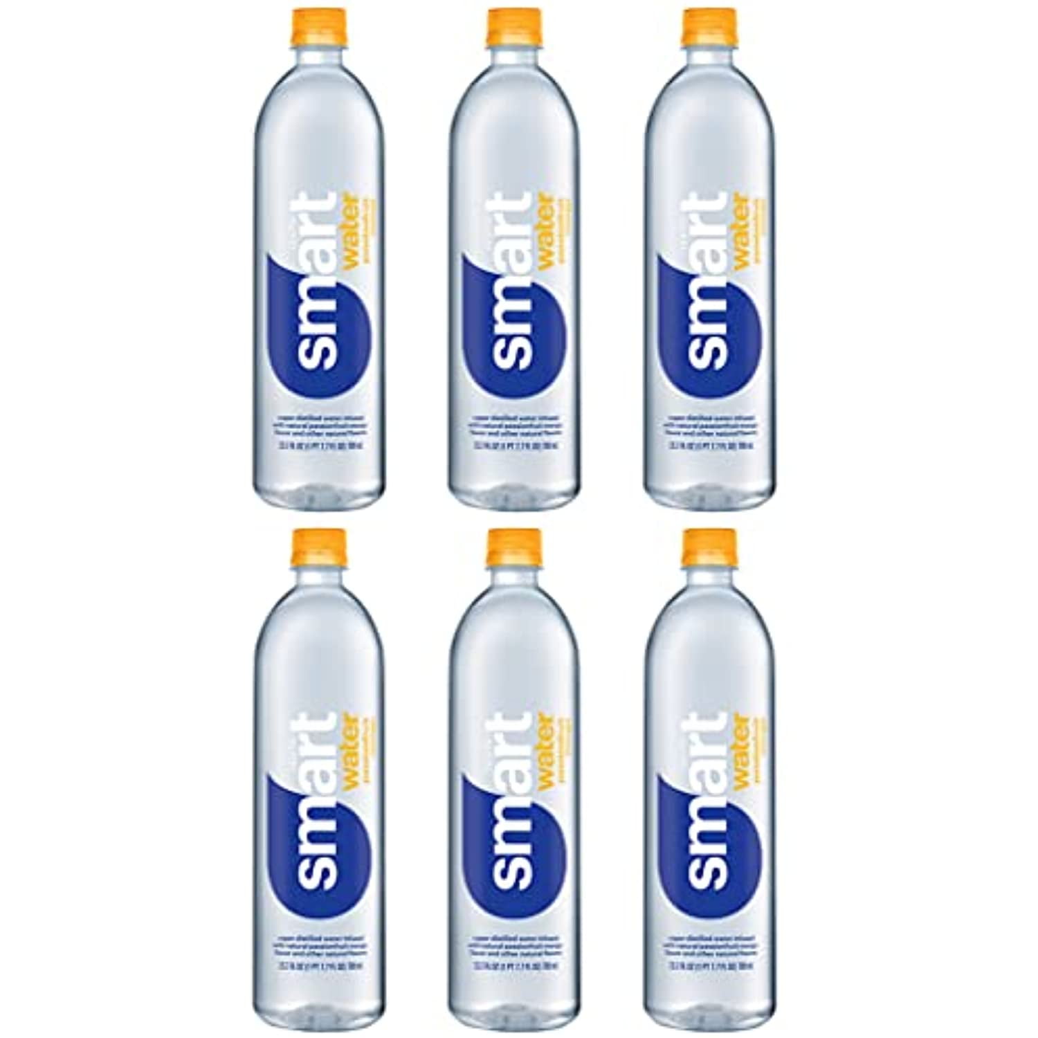 Generic Smartwater Flavored Water Drink, Passionfruit Mango, 23.7 Fl Oz ...