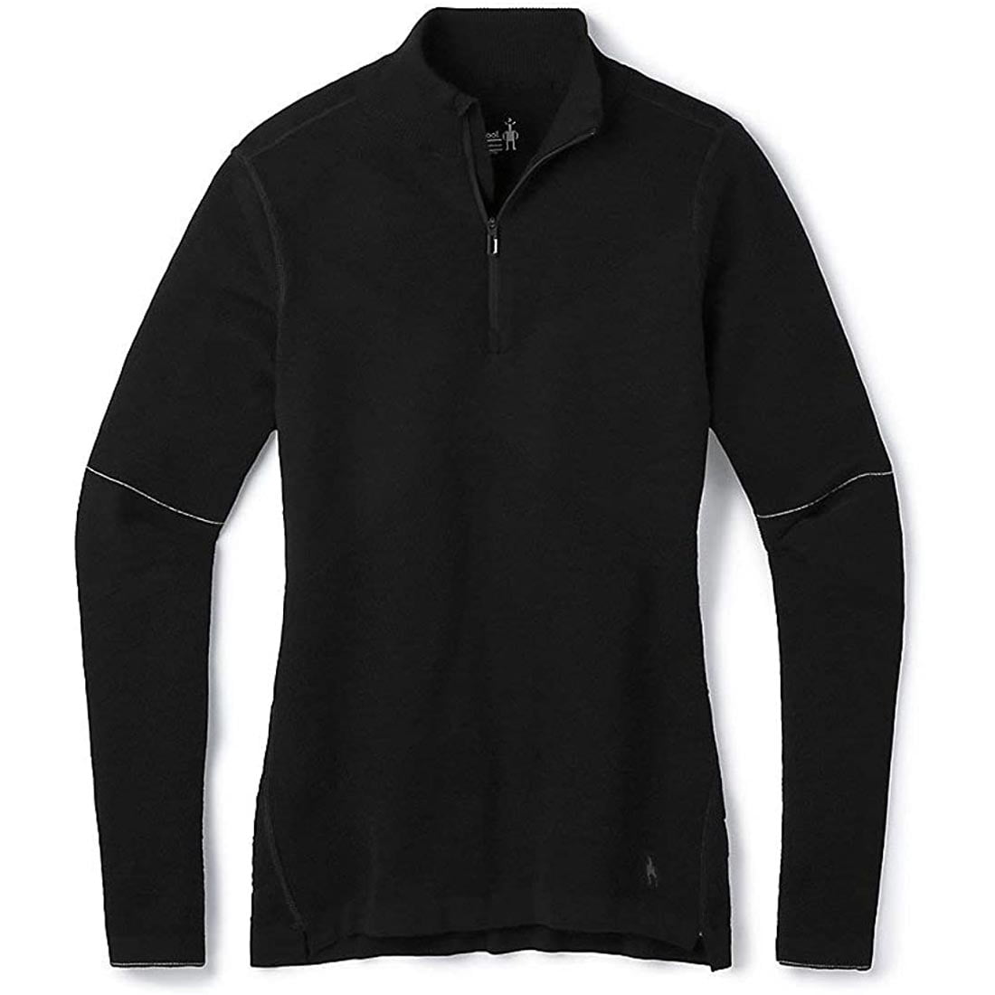 Smartwool Women?s Intraknit 1/4 Zip Merino 250 Jacket, Black, X-Large ...