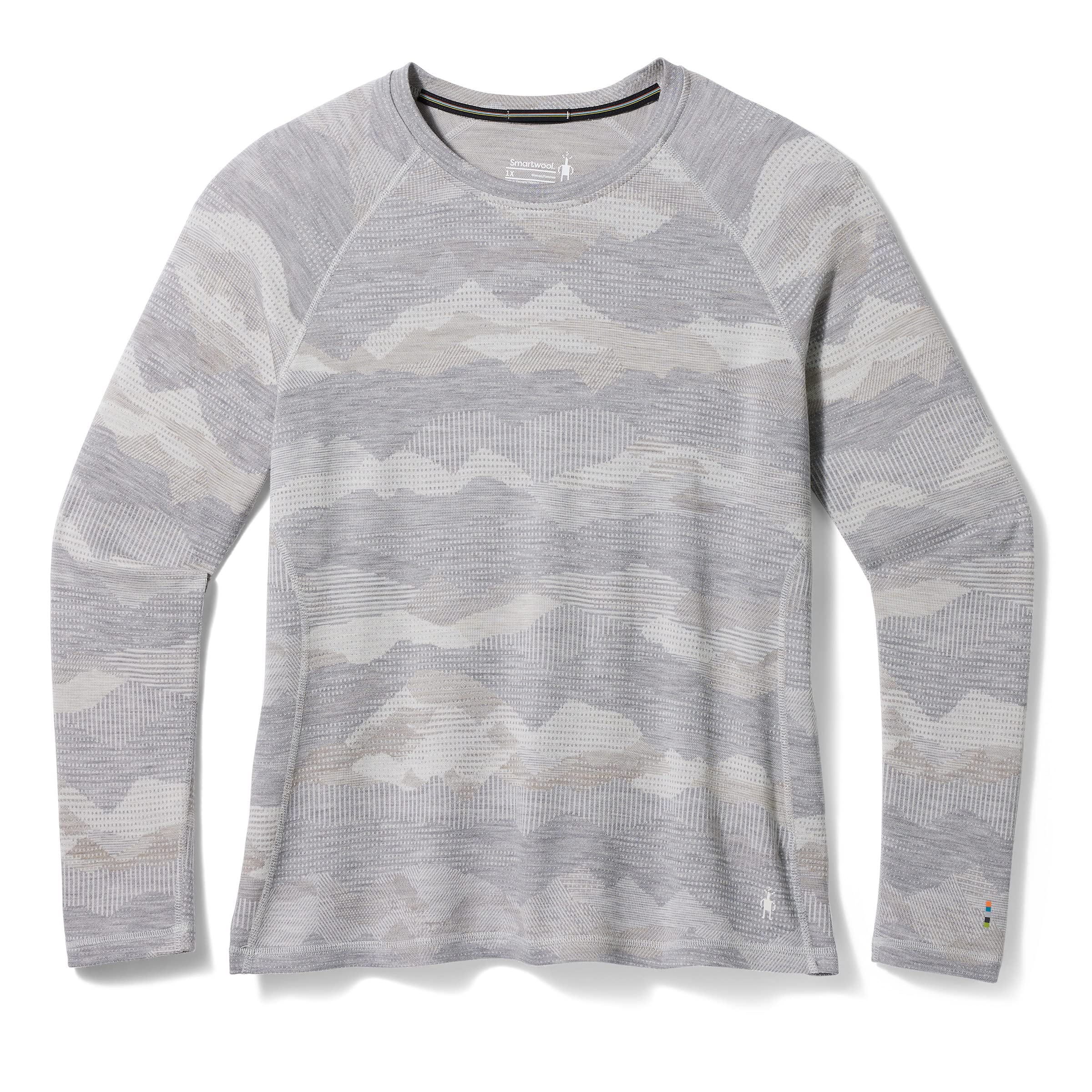 Smartwool Women's Plus Size Classic Thermal Merino Wool Base Layer Crew ...