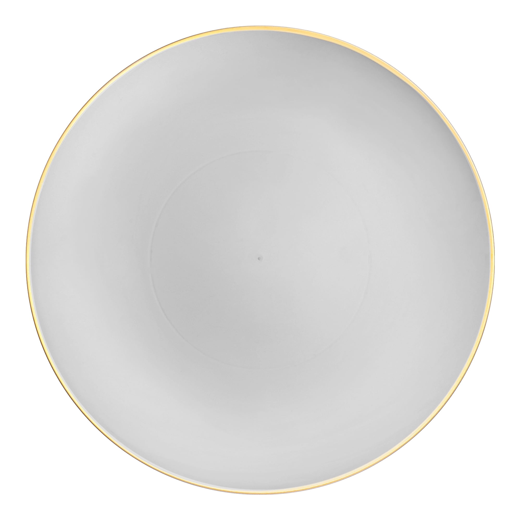 Smarty 10.25" Gray Gold Organic Disposable Plastic Dinner Plates 120ct ...