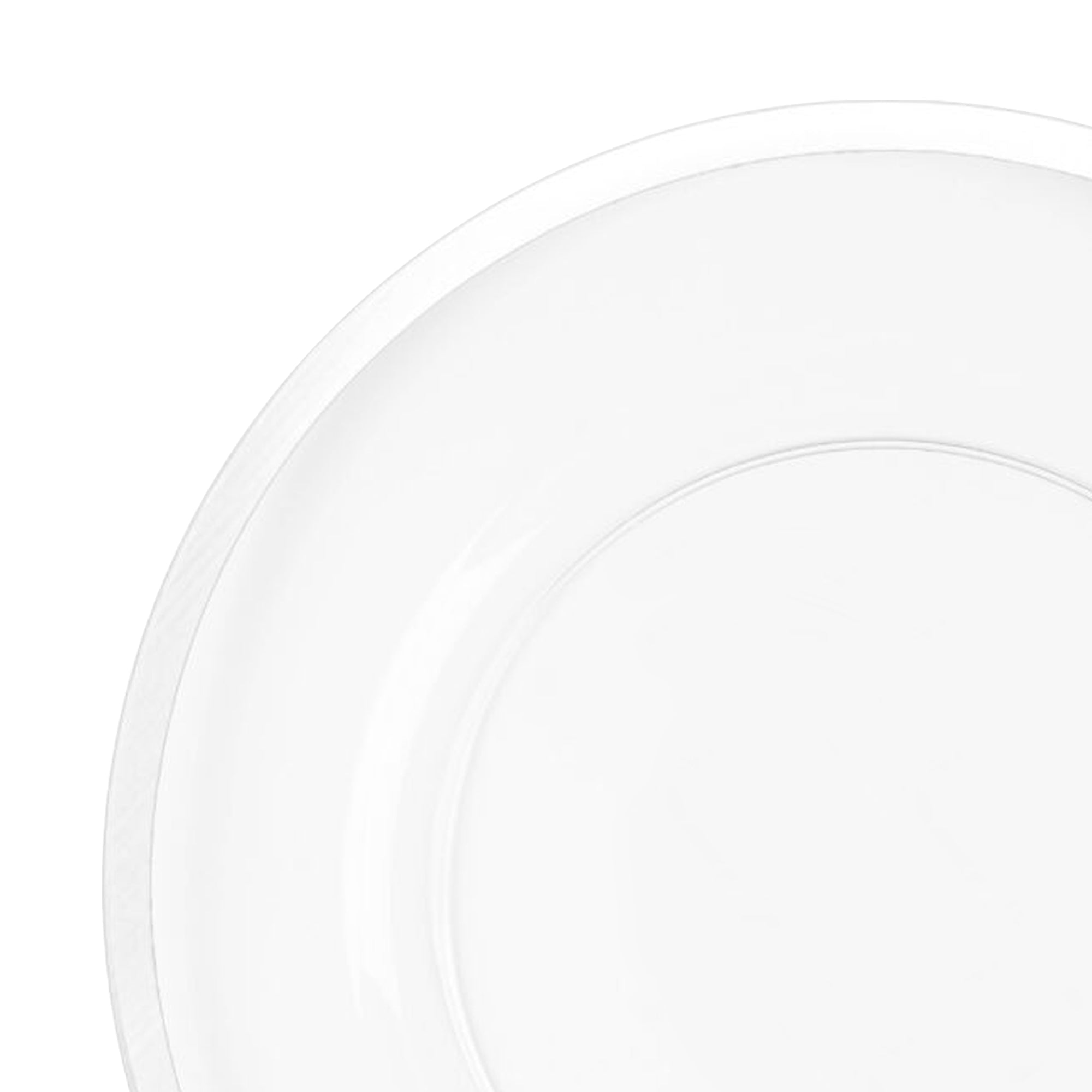 Smarty 13" Clear Round Disposable Plastic Charger Plates 60ct - Walmart.com