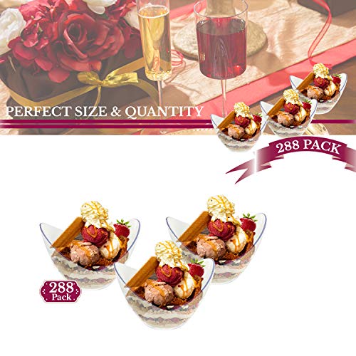 Smarty Had A Party 2 oz Cups – 288 Clear Mini Dessert Cups, Disposable ...