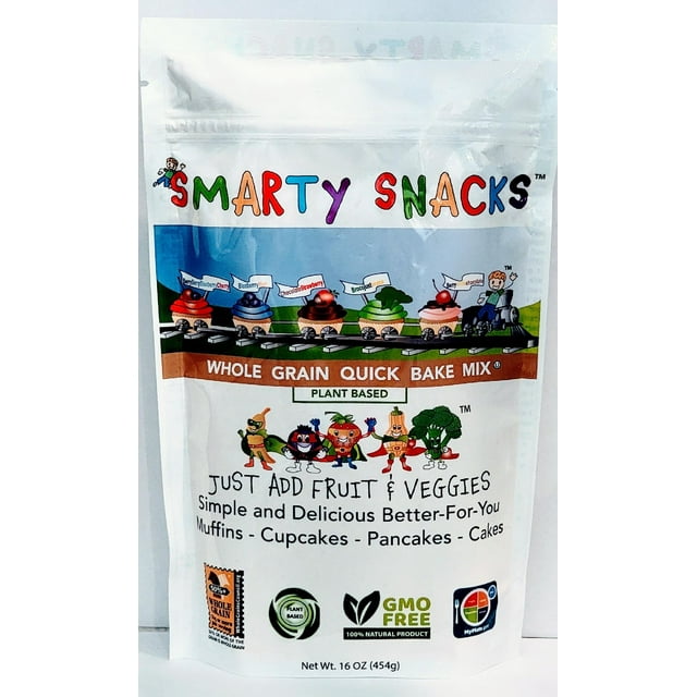 Smarty Snacks Whole Grain Quick Bake Mix - Plant Based - Walmart.com