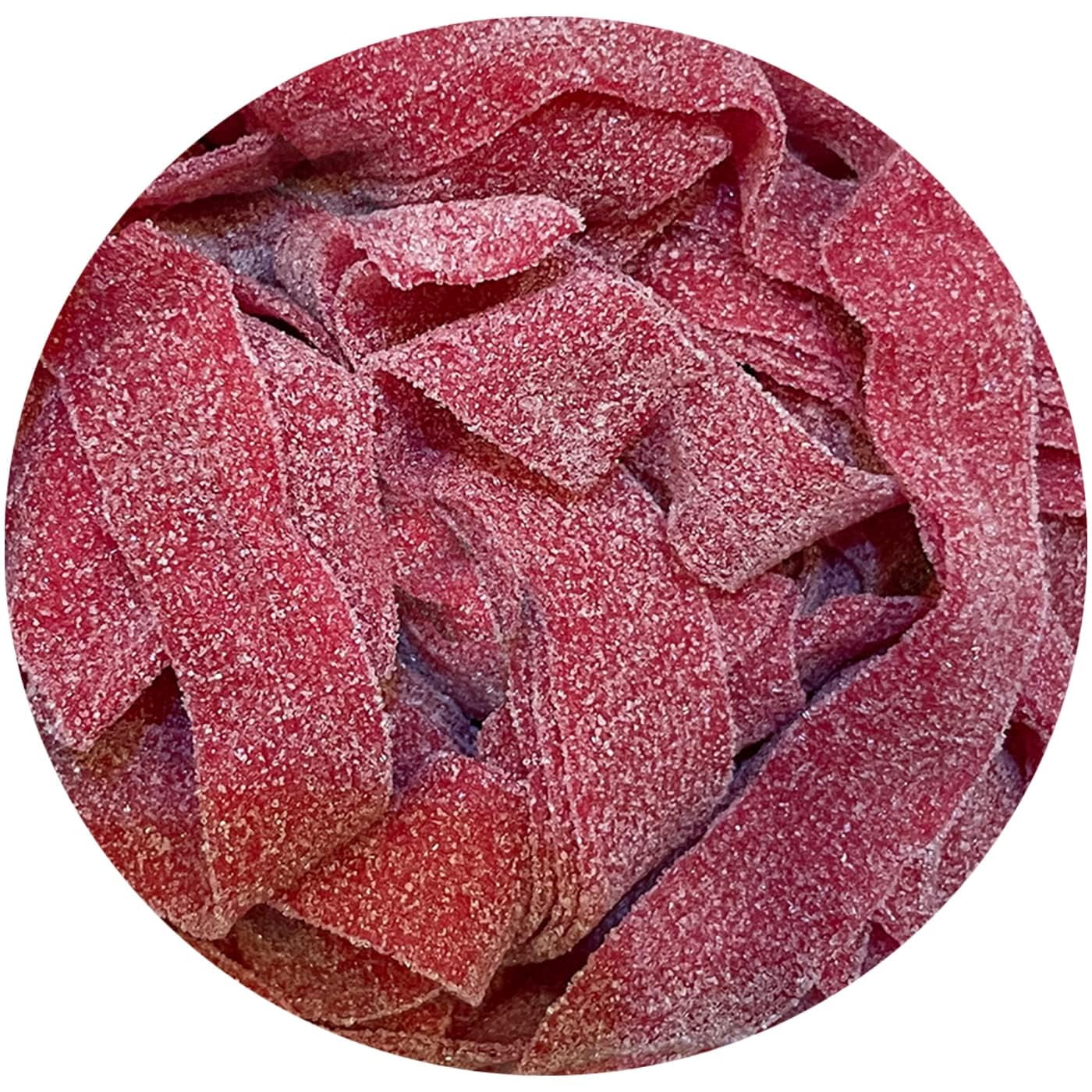 Smarty Stop Every Sour BCF26 Belts Flavor Gummy Candy 1 Pound (Red Wild ...