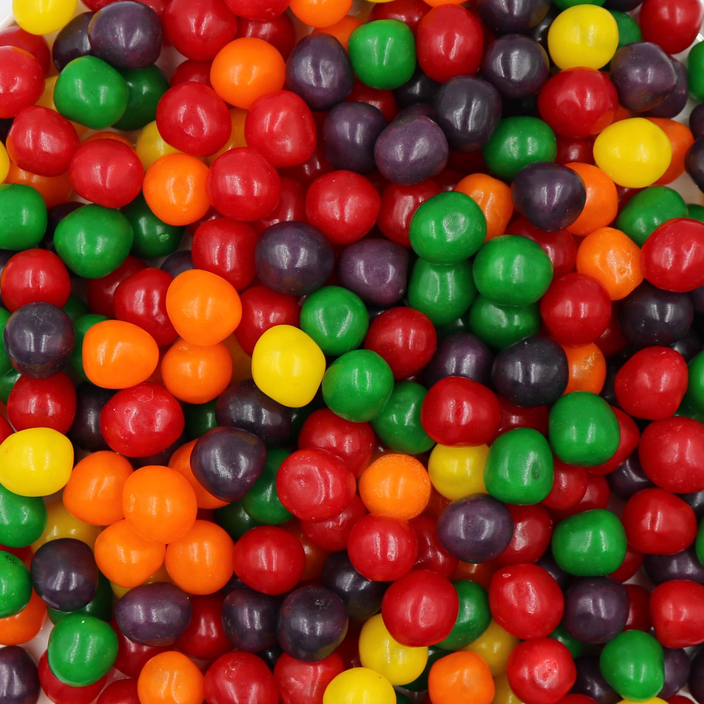 Smarty Stop Fruit Sours Chewy Candy Balls (Assorted, 2 Pound (Pack of 1 ...
