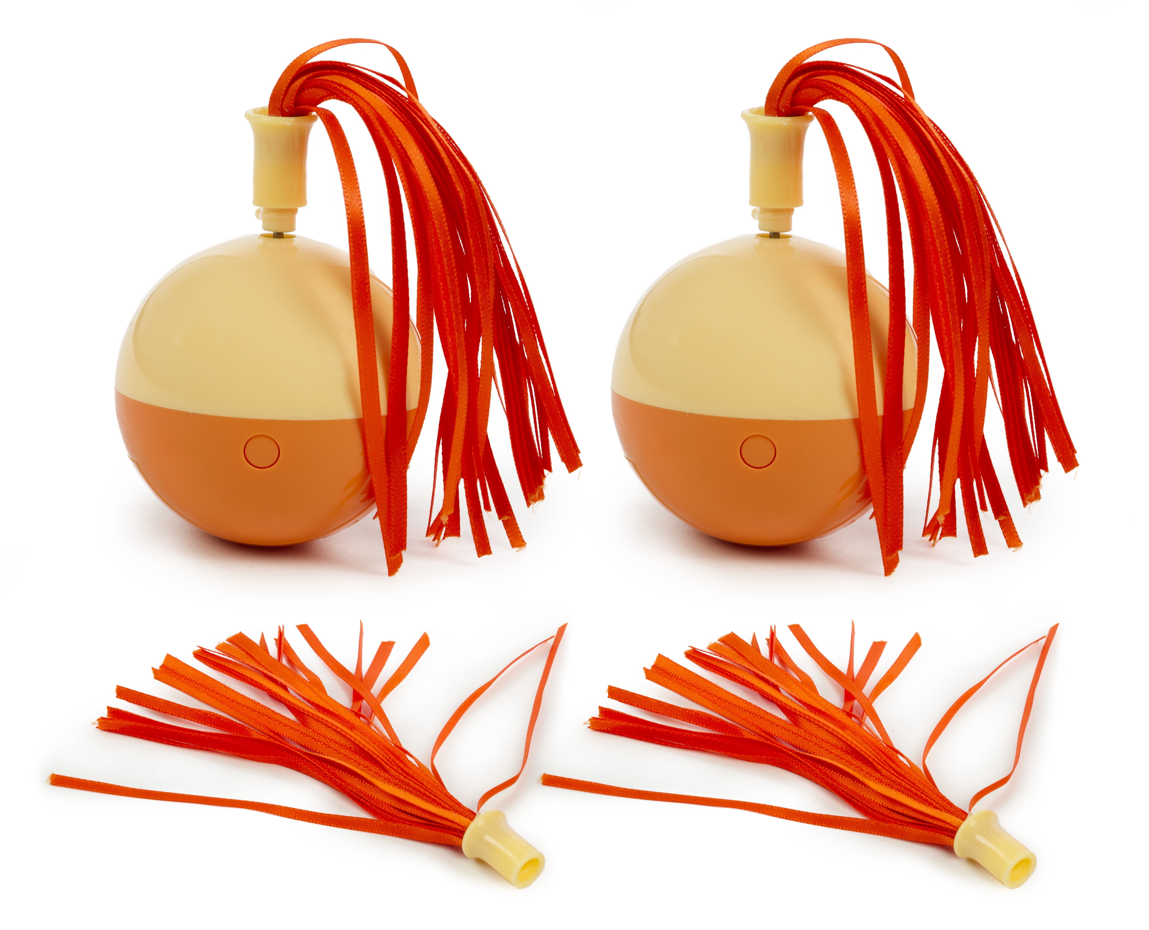 SmartyKat (2 Count) Twirly Top Electronic Motion Ball Cat Toy, Battery ...