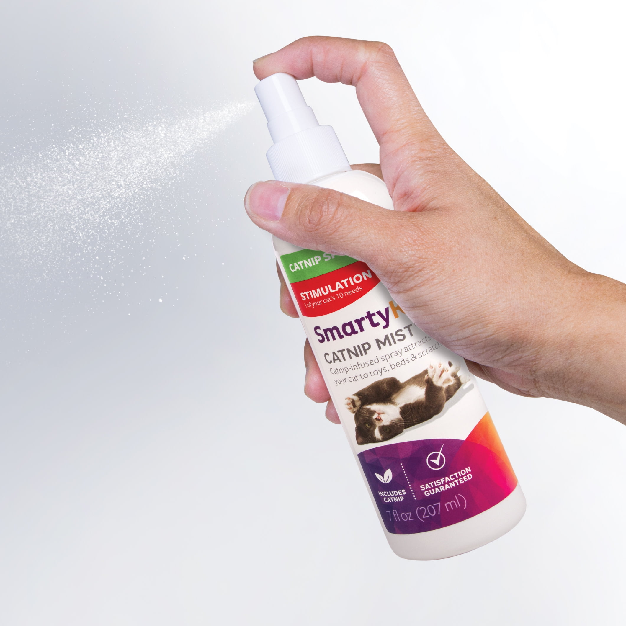 SmartyKat Catnip Mist Pure & Potent Catnip-Infused Liquid Catnip Spray ...