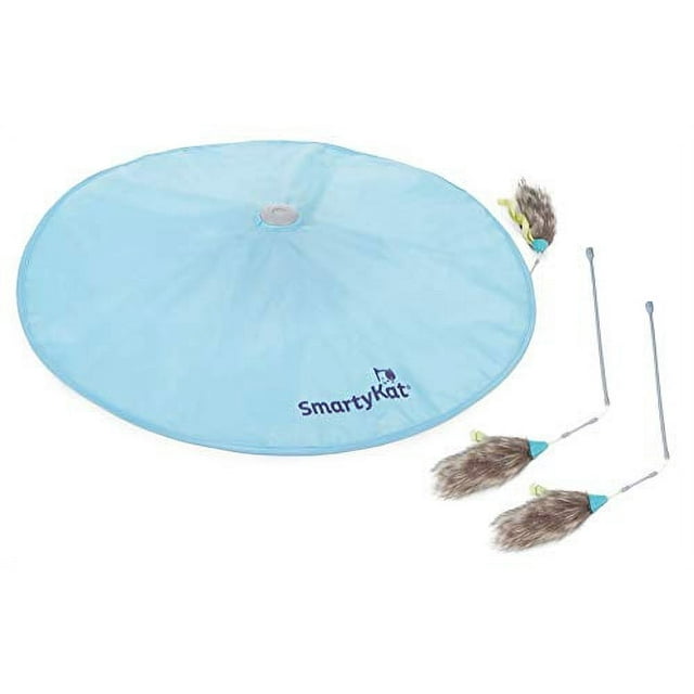 Motorized SmartyKat Hot Pursuit Cat Toy with Electronic Concealed ...