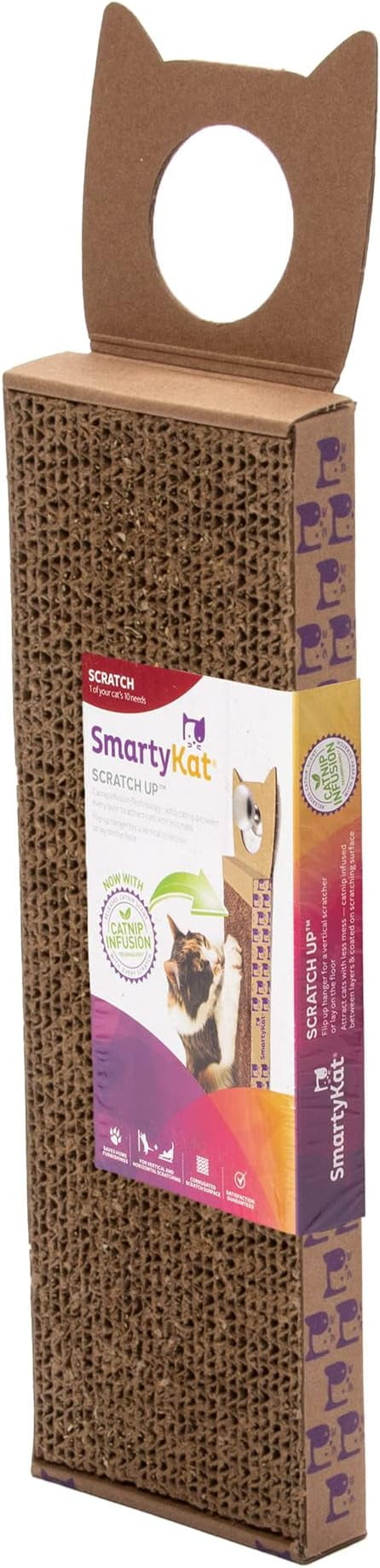 WorldWise Imports SmartyKat Scratch Up Hanging Cat Scratcher ...
