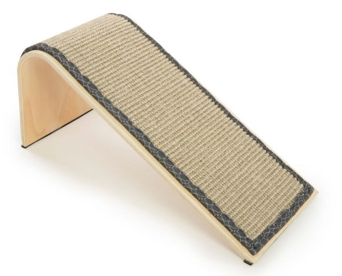 SmartyKat Sisal Angle Ramp Cat Scratcher with Catnip - Walmart.com