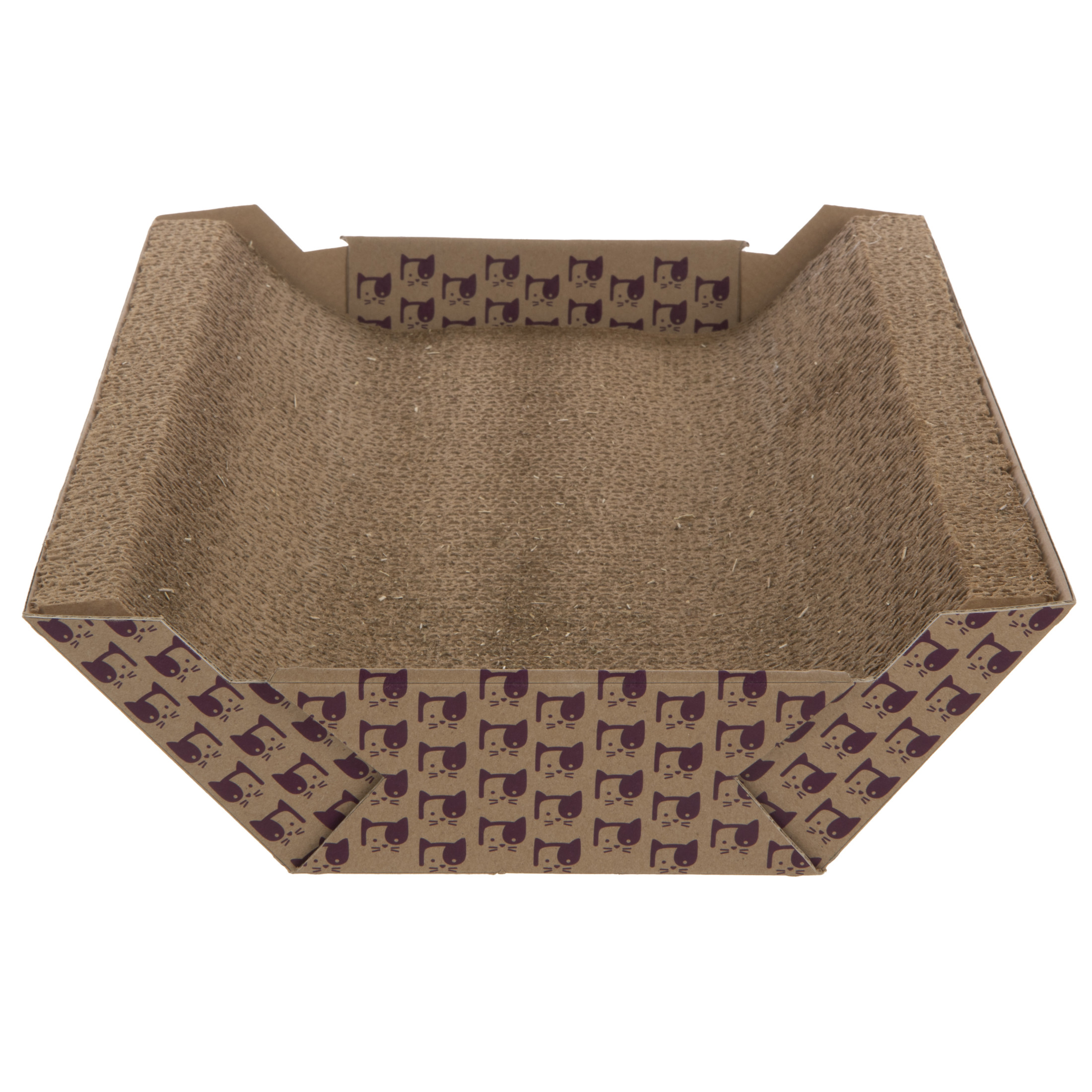 SmartyKat Sisal Angle Ramp Cat Scratcher with Catnip - Walmart.com