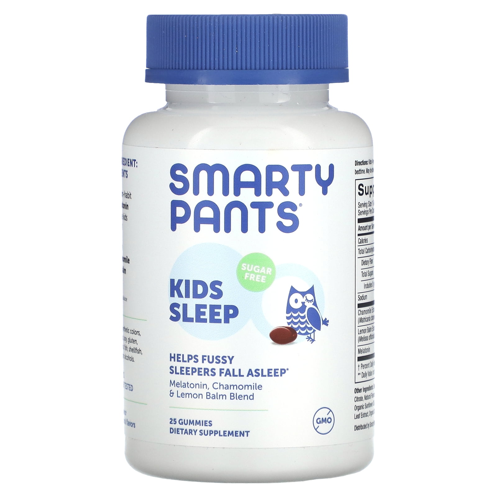 SmartyPants Kids Melatonin Gummy, Sleep Aid, Vegan, Gluten-Free ...