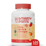 SmartyPants Prenatal Multivitamin Gummy with Omega 3 DHA & Folate, 120 Ct HSA/FSA Eligible ...