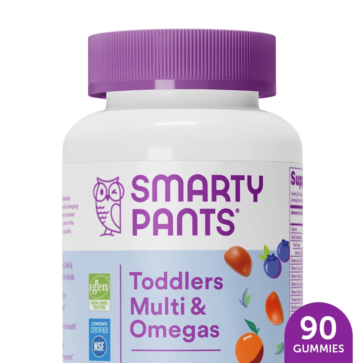 SmartyPants Pediatric Multivitamin with Omega 3, DHA, Vitamins D3, C ...