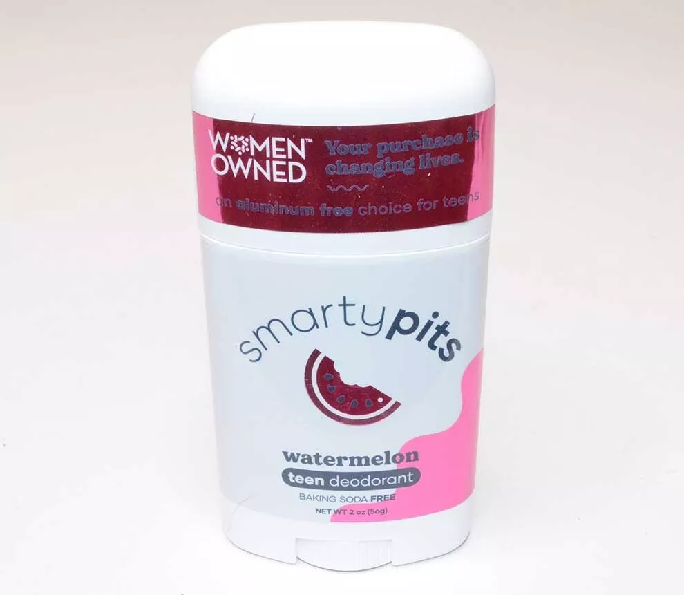 SmartyPits Aluminum Free Deodorant Teen Formula Watermelon 2 oz ...