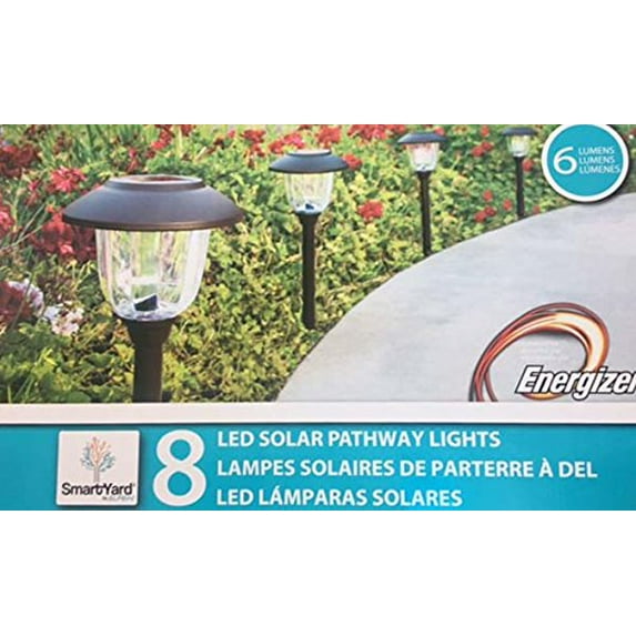 Smartyard Solar LED Rechargeable Pathway Lights - 8 pack - NEW ...