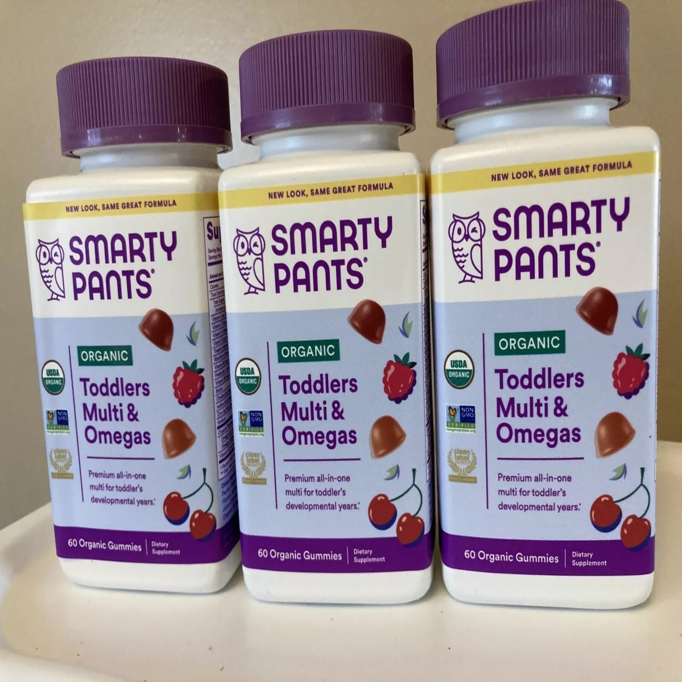 Smartypants Organic Toddler Multivitamin, Daily Gummy Vitamins ...