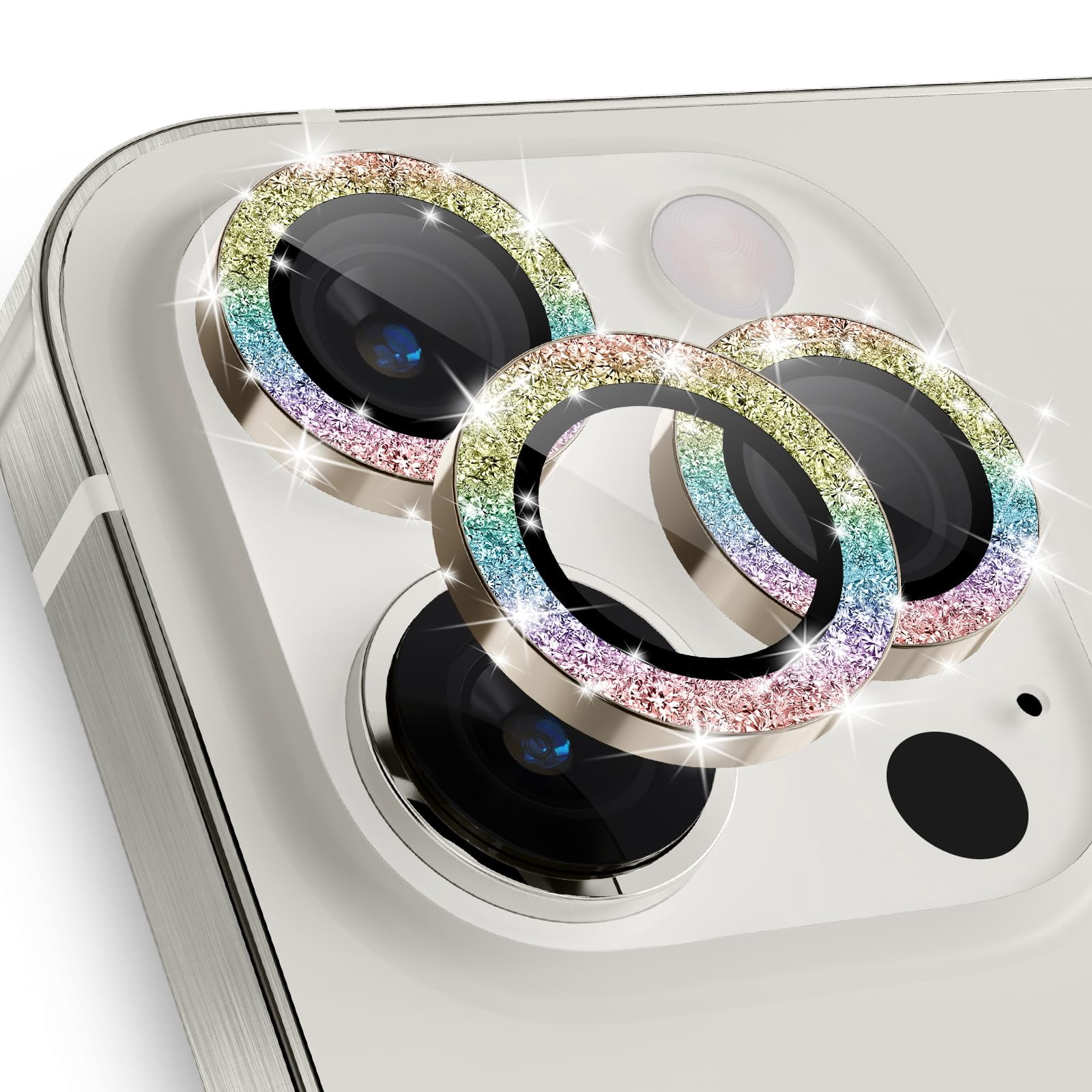 Smasener Camera Lens Protector for iPhone 15 Pro Max/15 Pro, Armorite ...