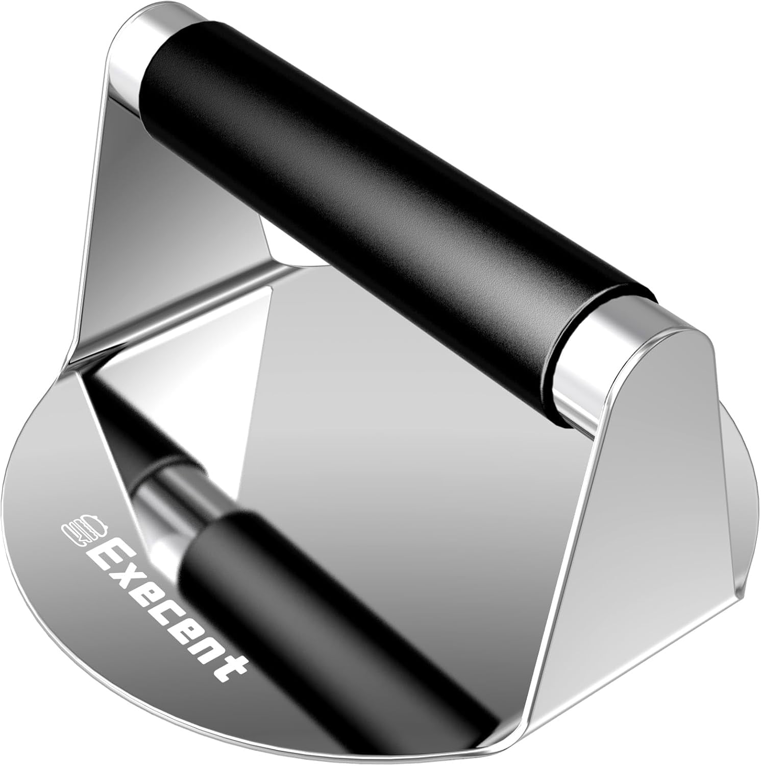 Smash Burger Press 5.5" Stainless Steel - Burger & Hamburger Smasher ...