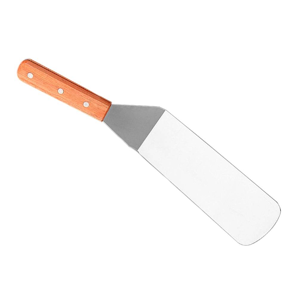 Smash Burger Press Stainless Grill Flipper Cooking Spatula BBQ ...