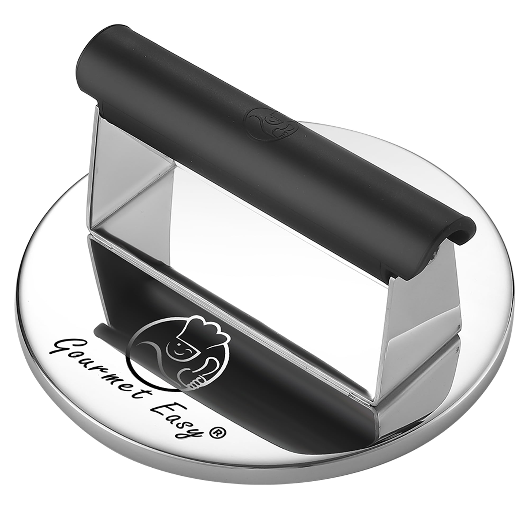 Smash Burger Press Stainless Steel, Burger Smasher for Griddle w/Heat ...