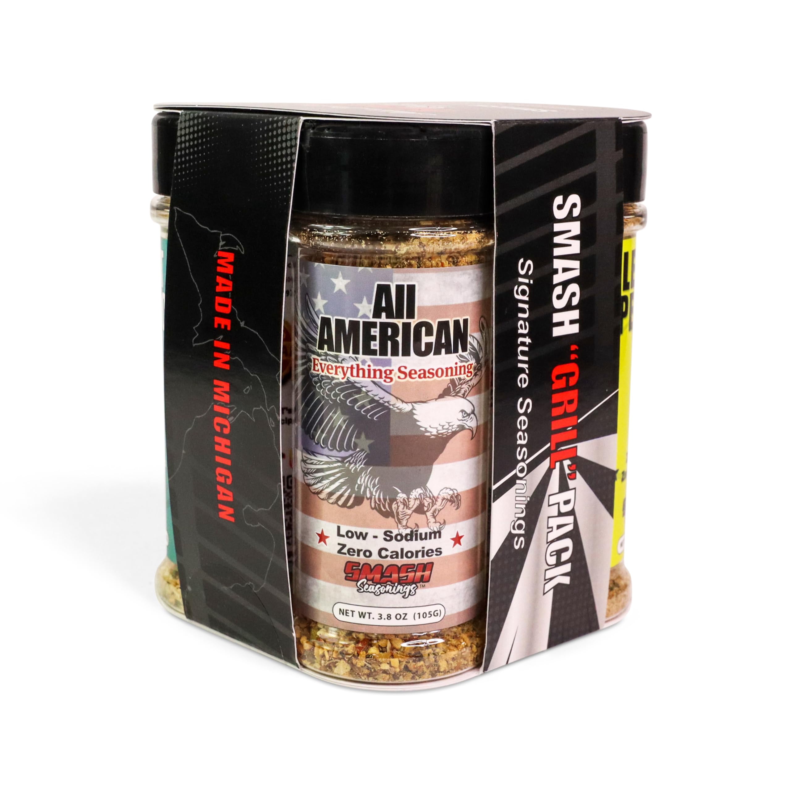 Smash "Grill" Seasoning 4 CM31 Pack (Burger, All American Everything ...