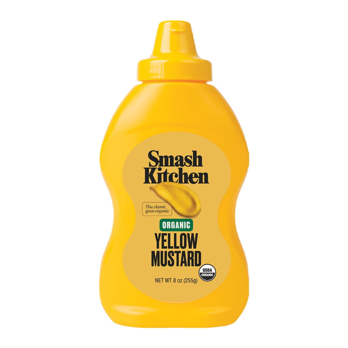 Smash Kitchen Organic Yellow Mustard, 8 oz - Walmart.com