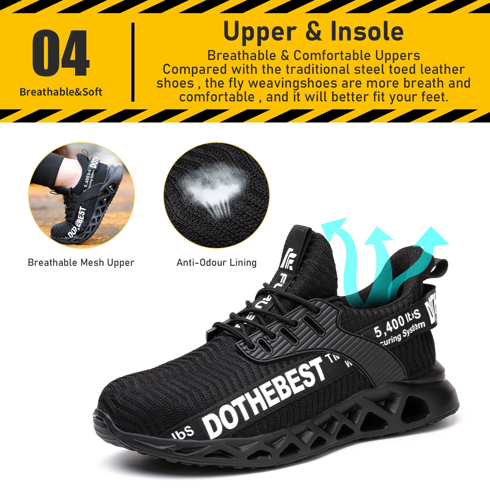 Smash-Proof and Puncture-Proof Insulating Steel Baotou Work Shoes Shoes ...