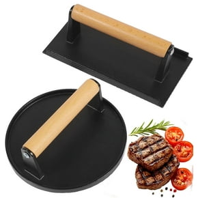 Shop Durable Cast Iron Meat Presses for Grilling and Cooking