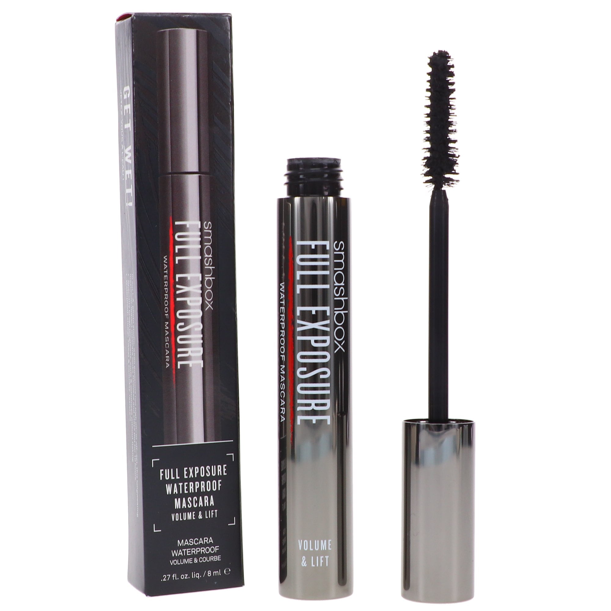 Smashbox Full Exposure Waterproof Mascara, Jet Black, 8ml/0.27oz ...
