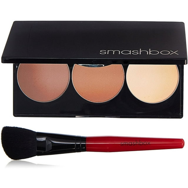 Smashbox Step-By-Step Contour Highlighter & Bronzer Face Palette Kit ...