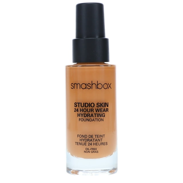 Smashbox Studio Skin 24 Hour Hydrating Foundation 3.2, Oil-Free, Sweat ...