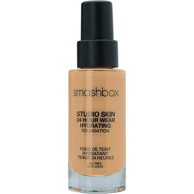 Smashbox 24 Hour Wear Hydrating Foundation, Light-Medium 2.35 Warm ...