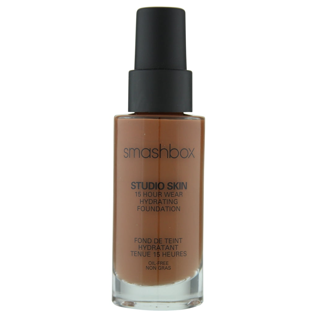 Smashbox Studio Skin 24 Hr Hydrating Foundation #4.3 Neutral, Oil-Free ...
