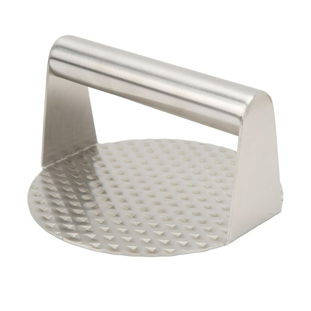 Smashed Burger Press Stainless Steel Burger Press Round Burger Smasher ...